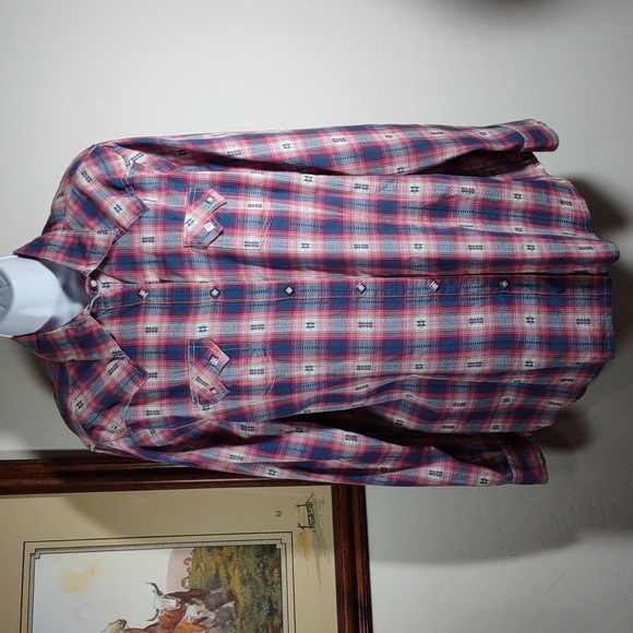 Wrangler | Tops | Wrangler Western Snap Front Shirt | Poshmark